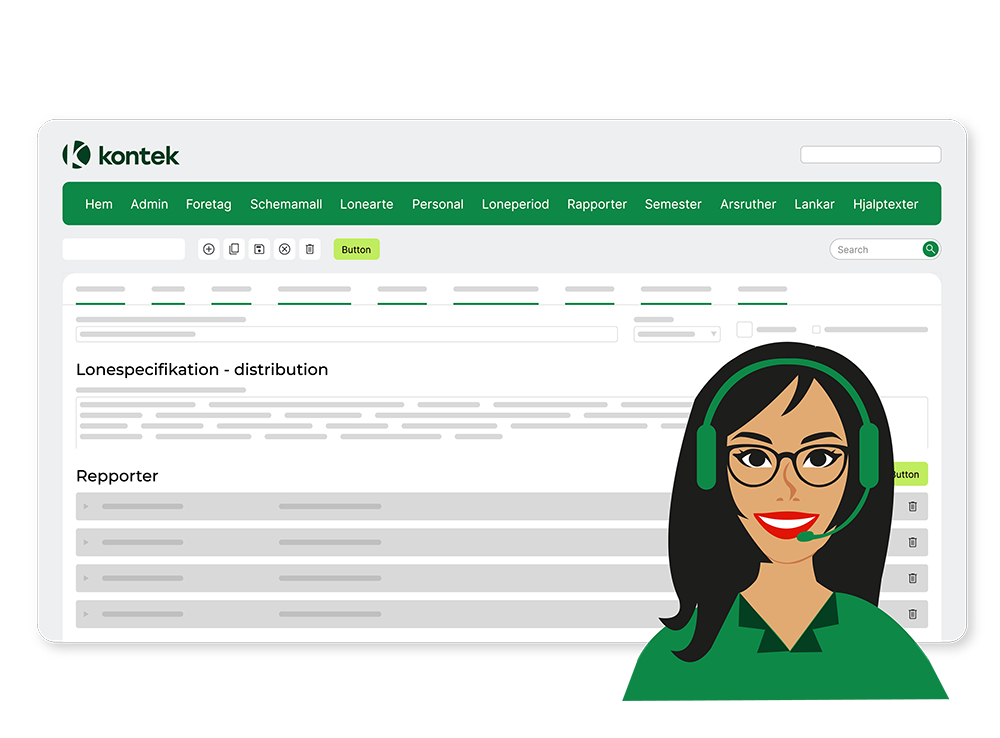 Chatbot Sally - AI-based support in Kontek Payroll